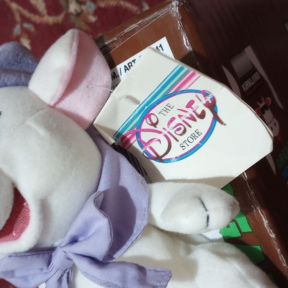 Disney | Toys | Vintage Disney Store The Rescuers Bianca Bean Bag With ...